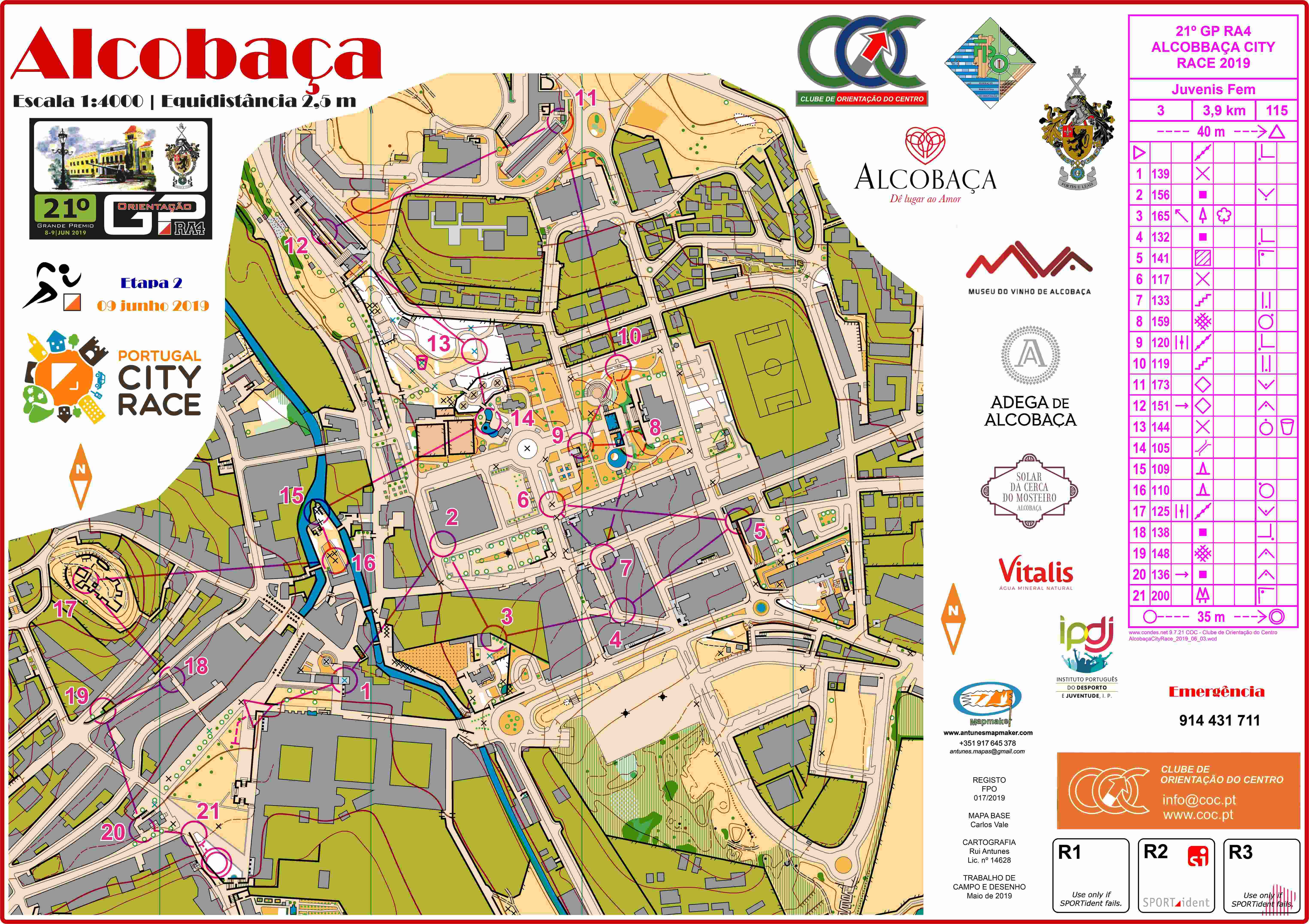 Mapas Alcobaça – 21GPRA4