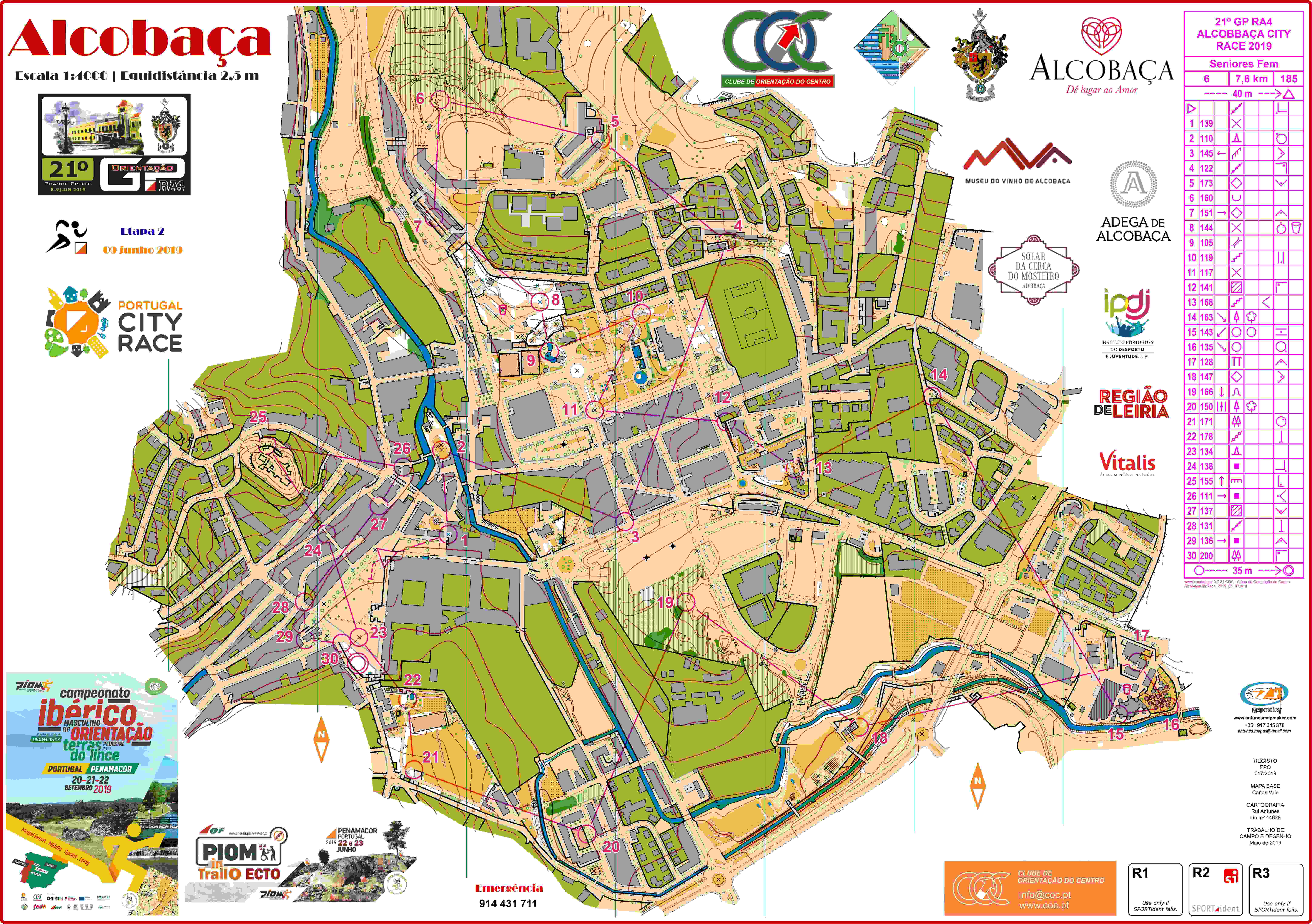 Mapas Alcobaça – 21GPRA4