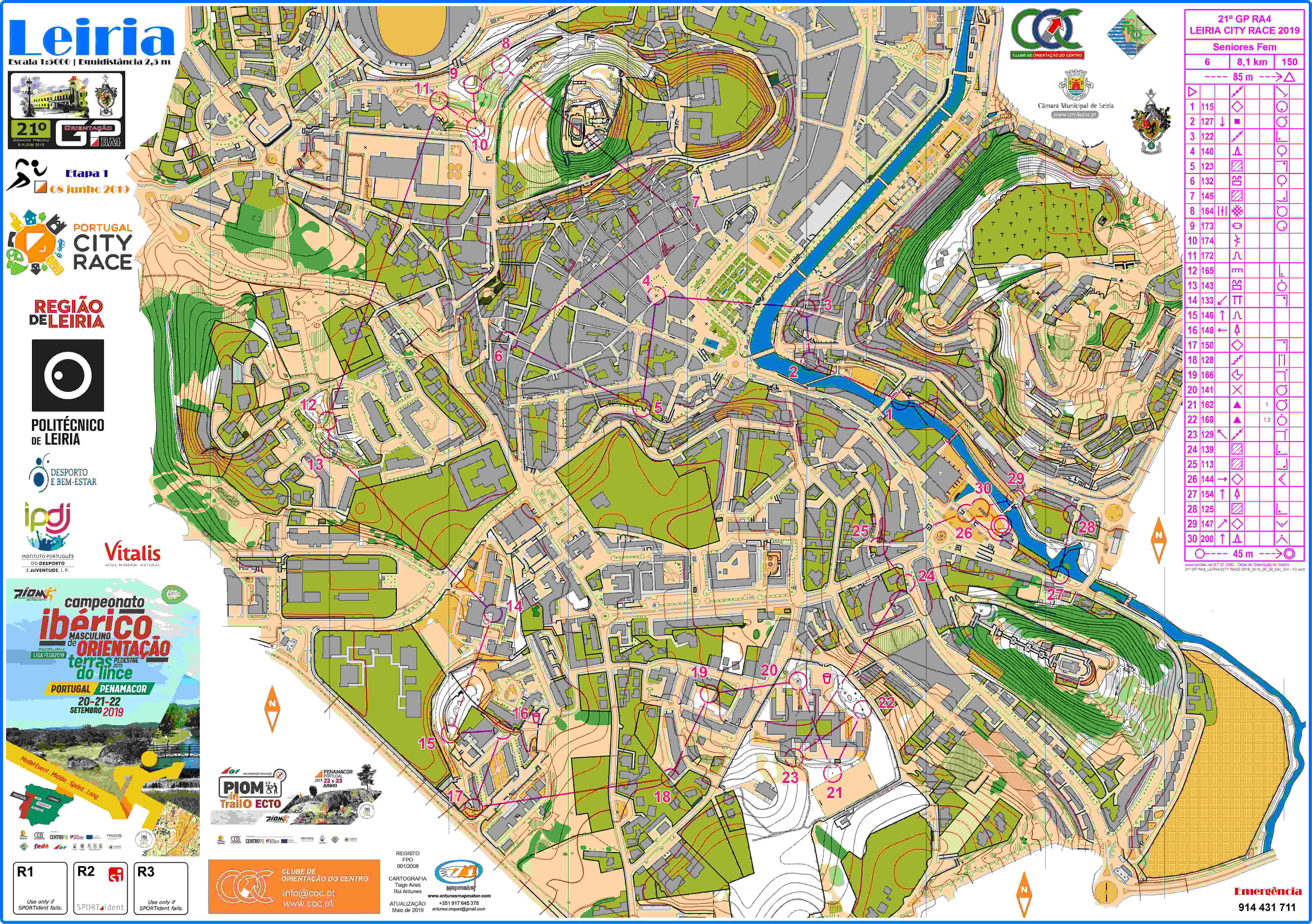 Leiria Mapa De Portugal at Kristie Rhodes blog
